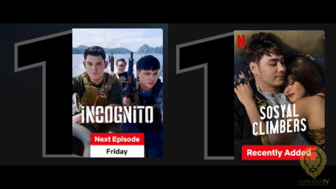 ABS-CBN Studios dominate Netflix PH as ‘Incognito’ and ‘Sosyal Climbers ...