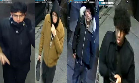 4 suspects wanted for beating man with hammer during robbery at Queens ...
