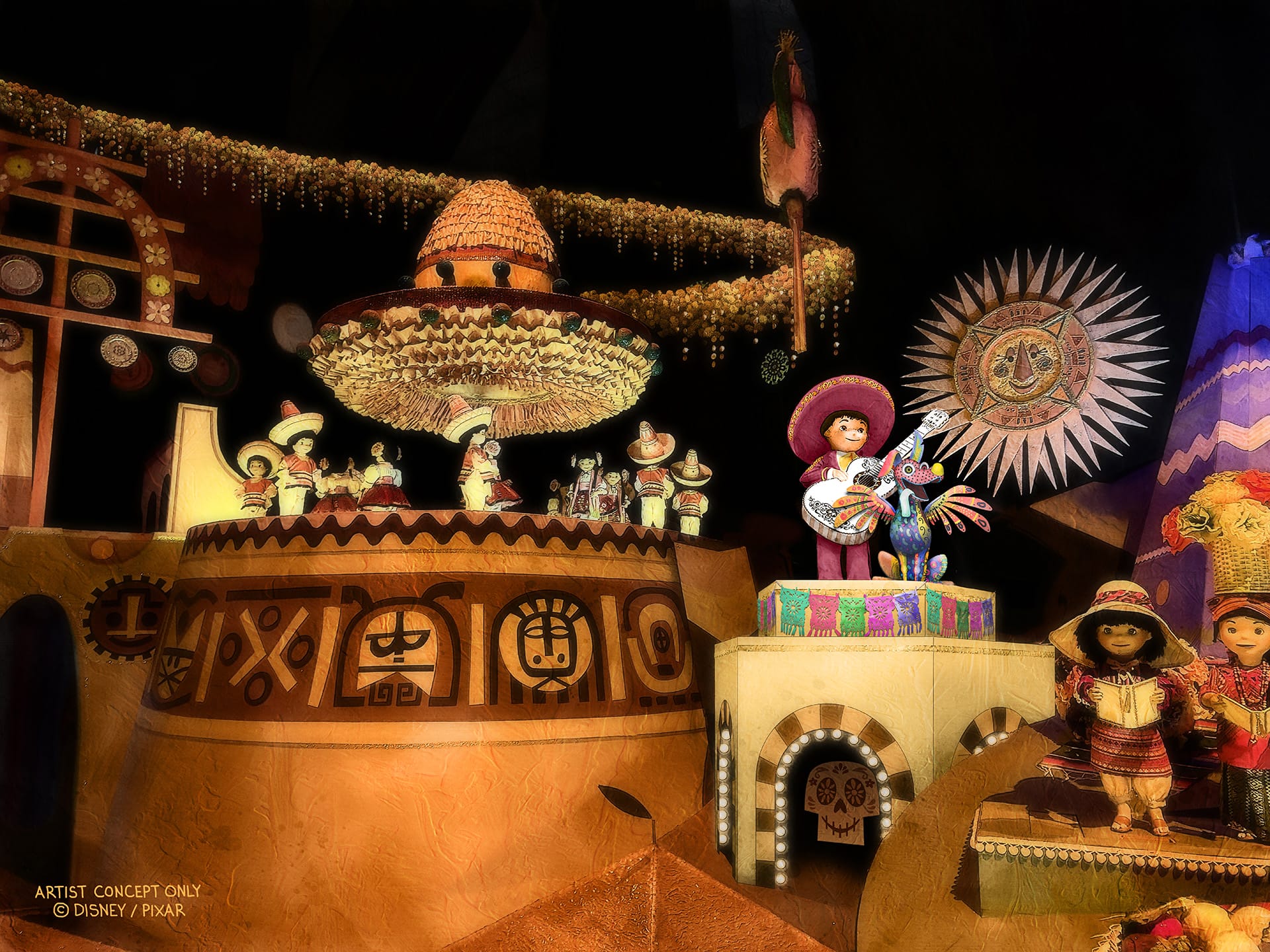 Disneyland Adding 'Coco' to "it's a small world” and 70th Anniversary ...