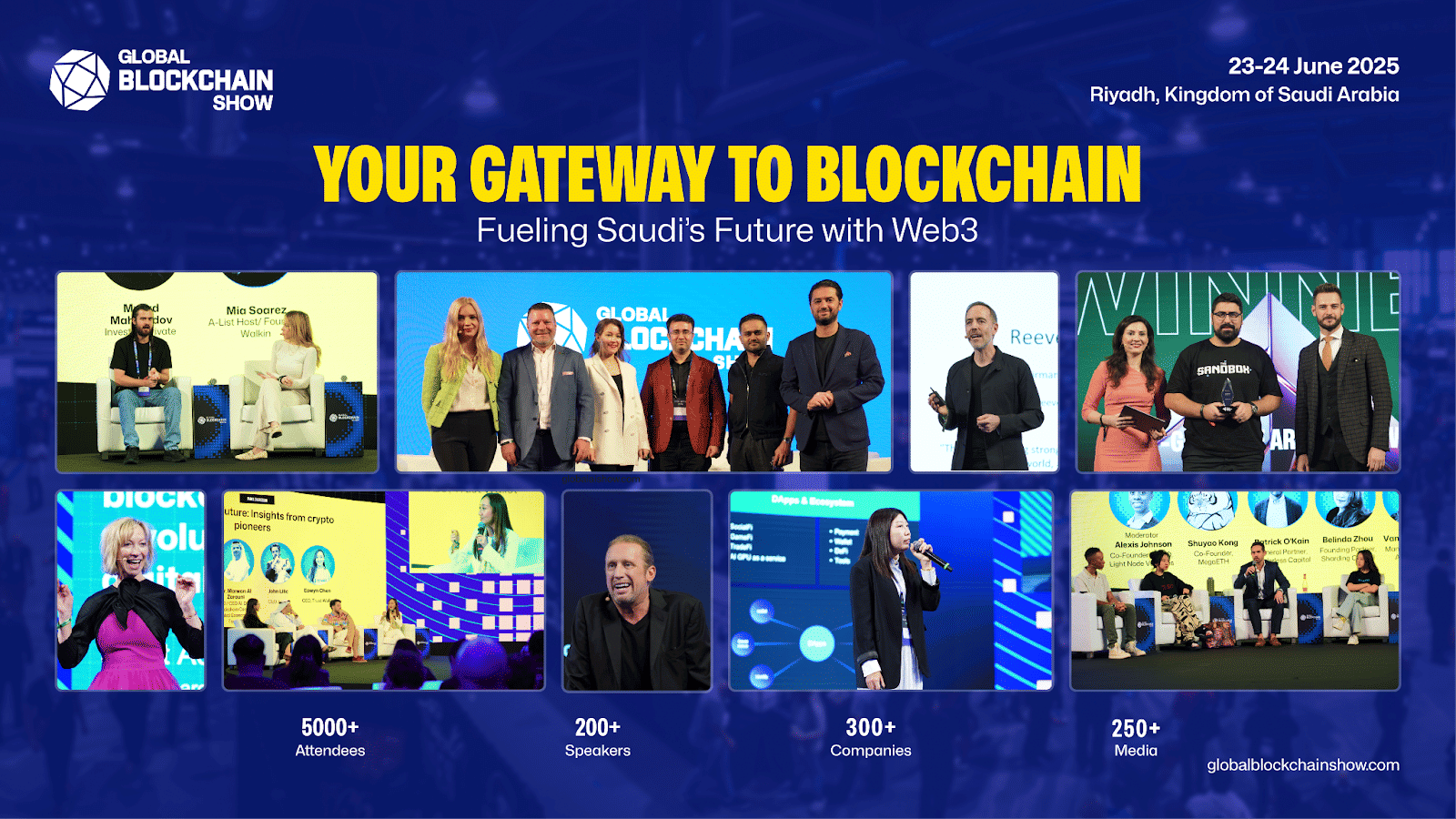 Block your dates for The Global Blockchain Show 2025 hosted by VAP ...