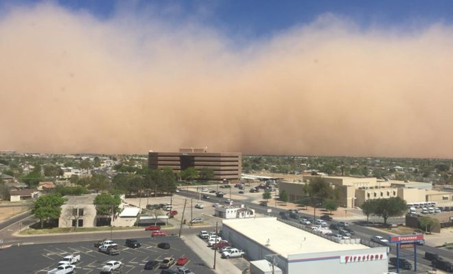 Massive Texas Dust Storm Fueled By Climate Change