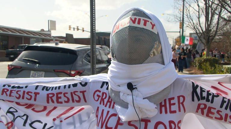Monroe students walk out in protest of ICE in schools, mass deportations