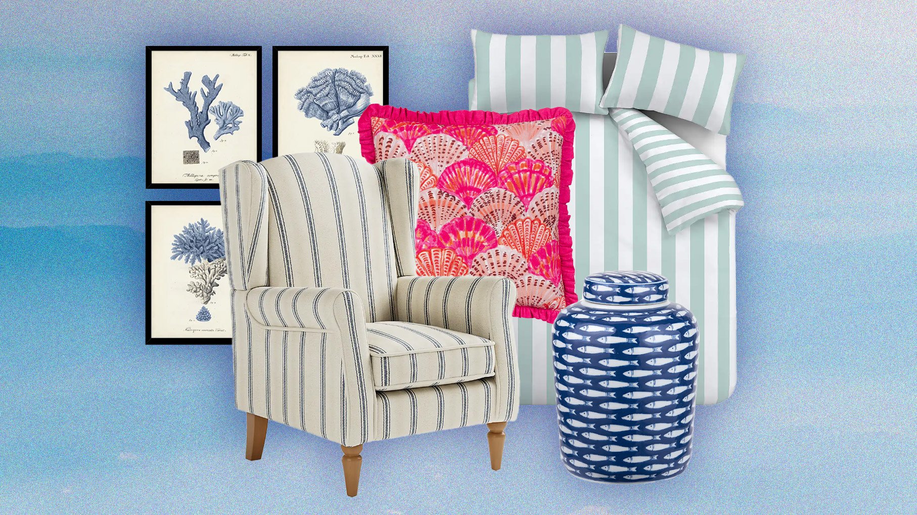 Create a serene seaside atmosphere at home with Dunelm's coastal ...