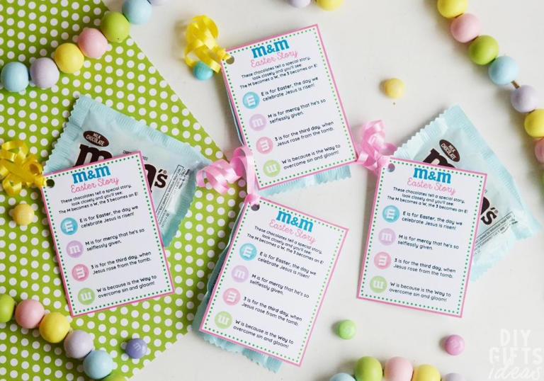 Free Printable Easter Poem (with M&Ms)