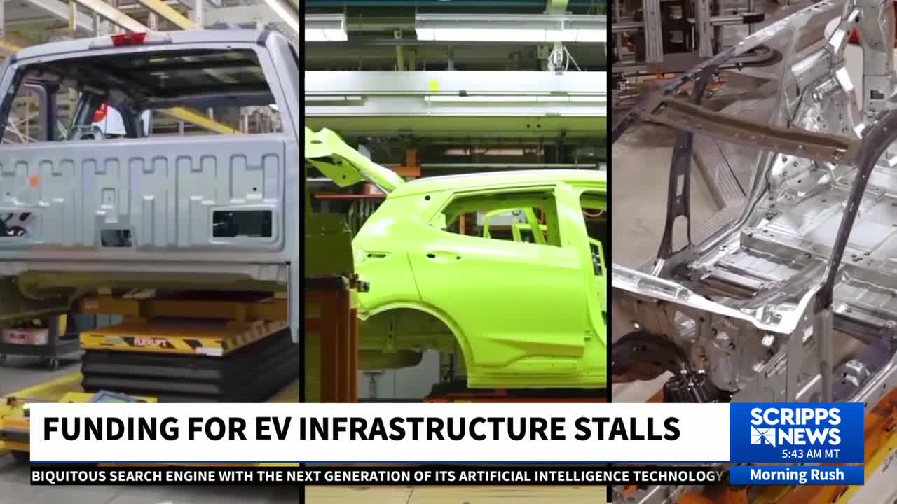 Funding for EV infrastructure stalls