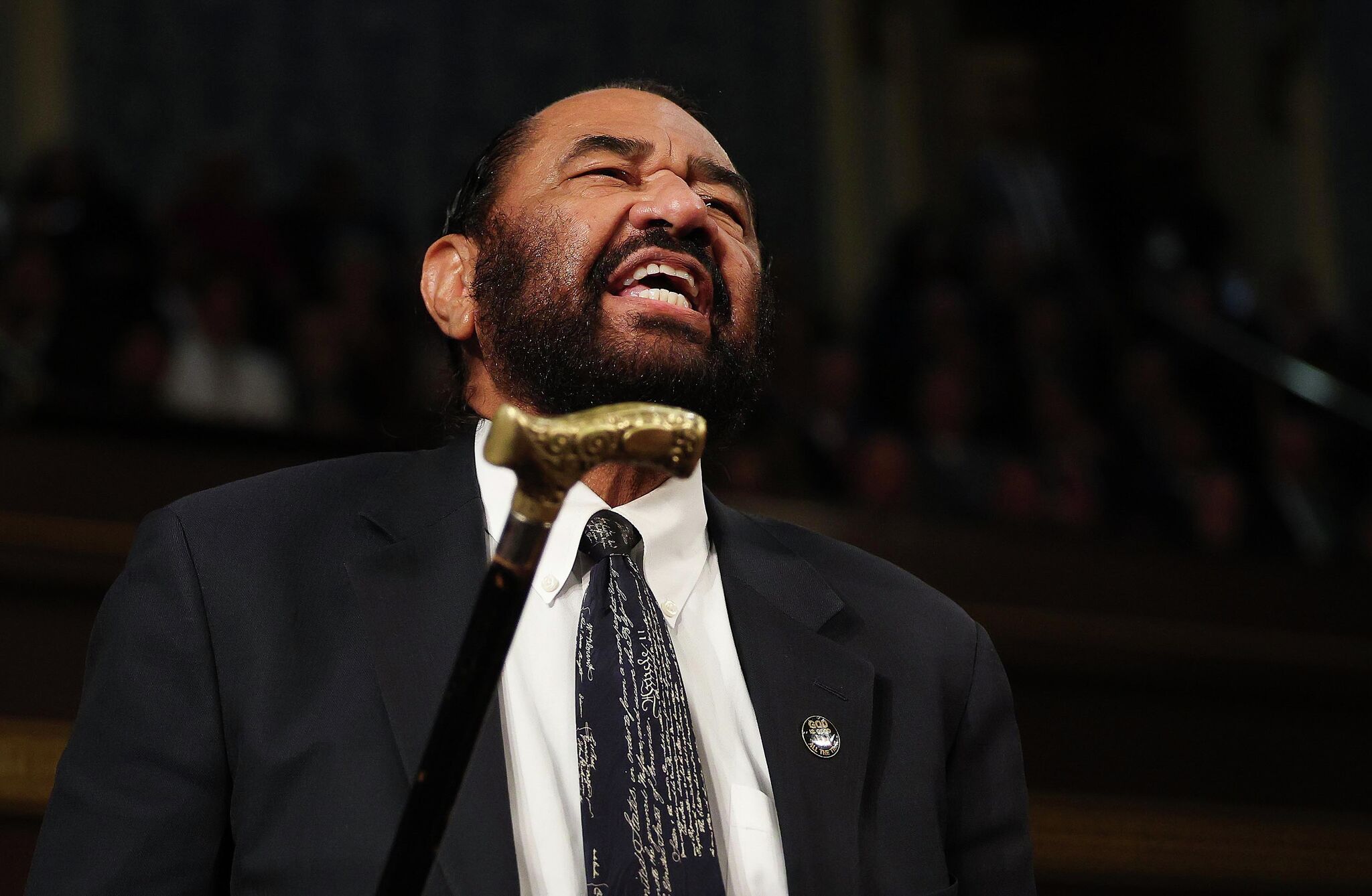 House formally censures Rep. Al Green for Trump speech protest