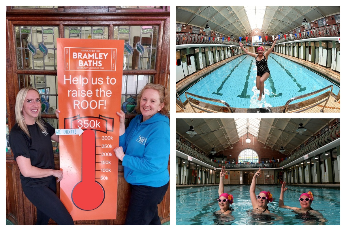 Bramley Baths: Historic 120-year-old Leeds swimming pool smashes £ ...
