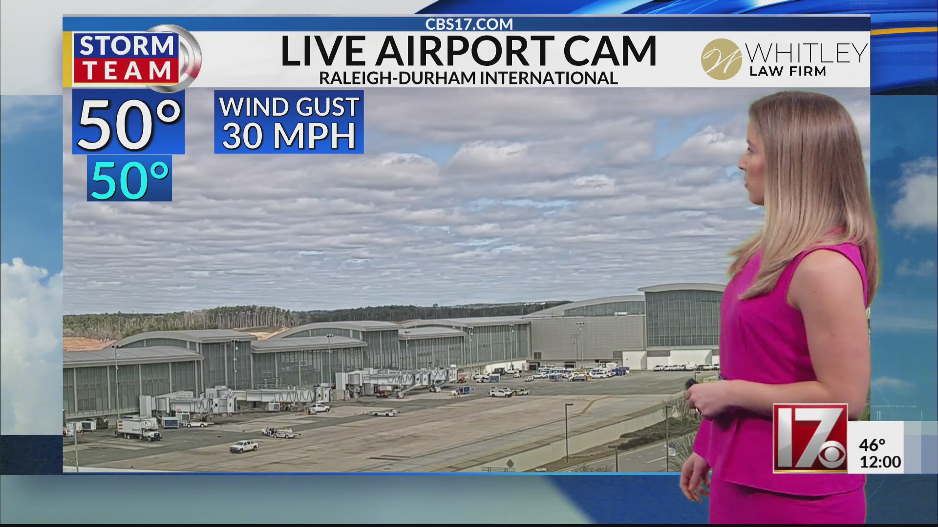 Cold and windy on Thursday