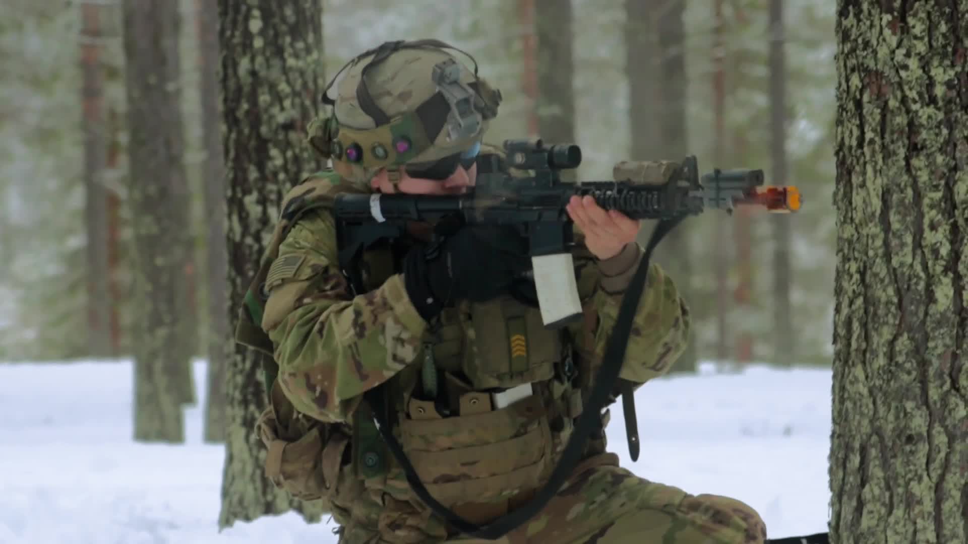 US Army battles with Finland's military in Arctic war game