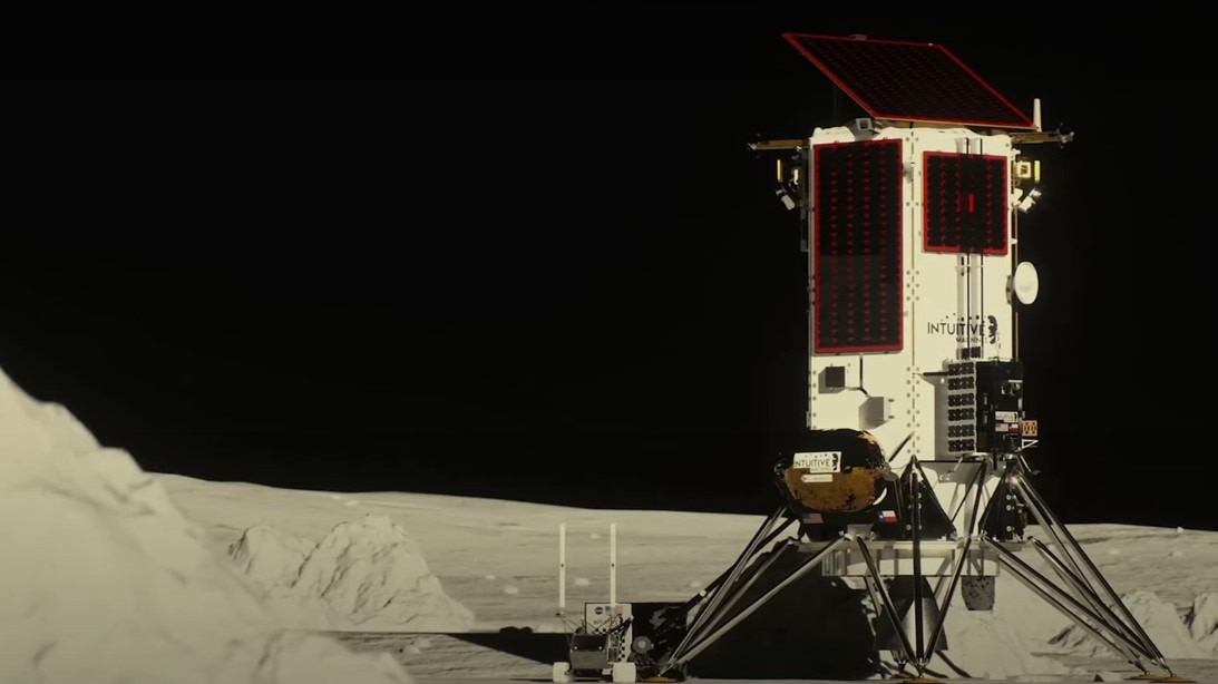 Nasa's private Athena touches down on the Moon, but its condition unclear