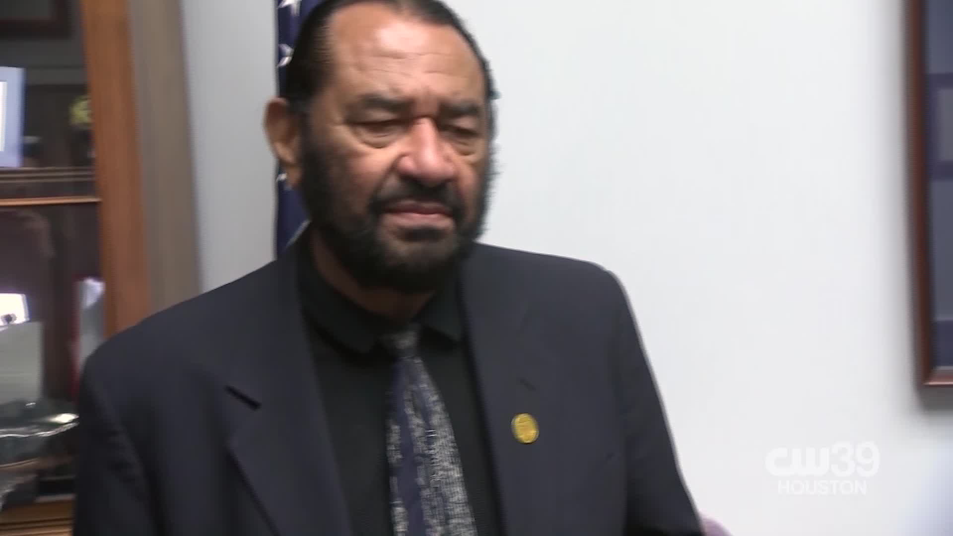 FULL INTERVIEW: Rep. Al Green speaks to CW39 after being censure by U.S ...