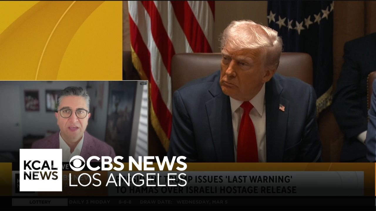Political expert discusses President Trump’s warning to Hamas