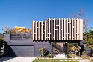 West African Textiles Inspired This Los Angeles ADU’s Rhythmic Cladding