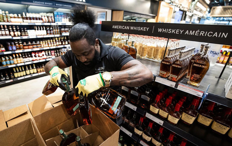 US alcohol pulled from Canada's shelves as Trump’s tariffs take effect