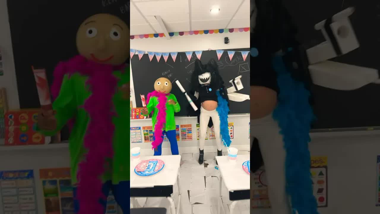 Baldi's Basics in Education and This is a fun classroom party!