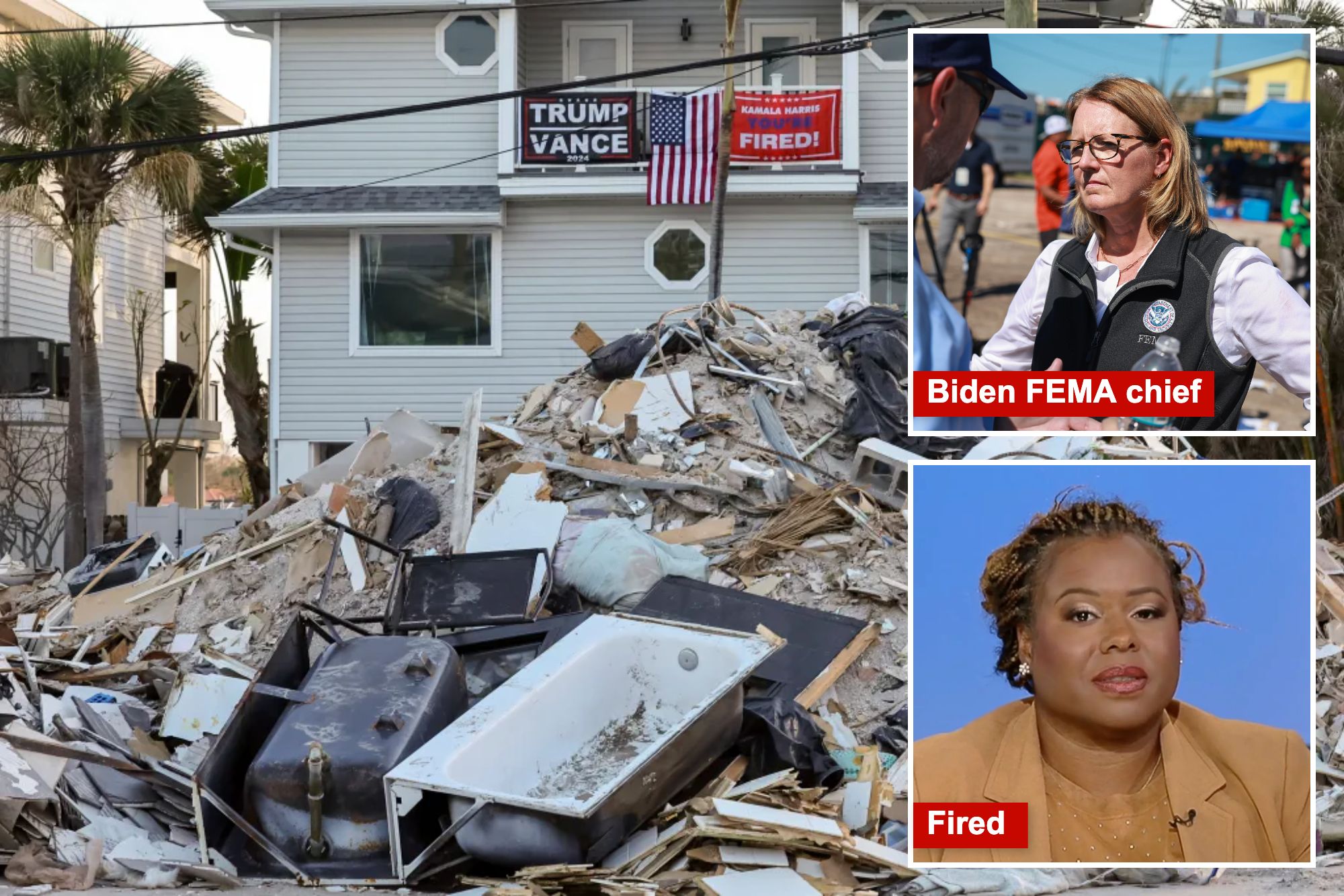 FEMA fired three supervisors following probe into crew told to avoid ...