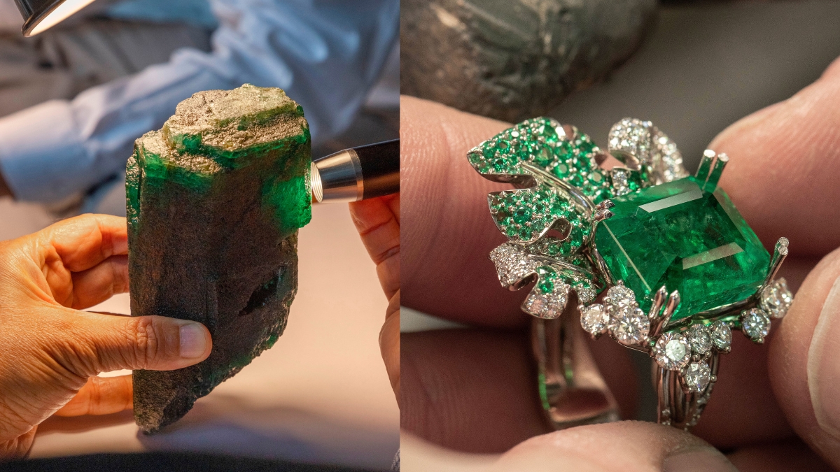 Chopard's Latest High-Jewelry Line Is Made From a 6,225-Carat Emerald