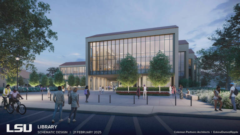 New library and dorms coming to LSU