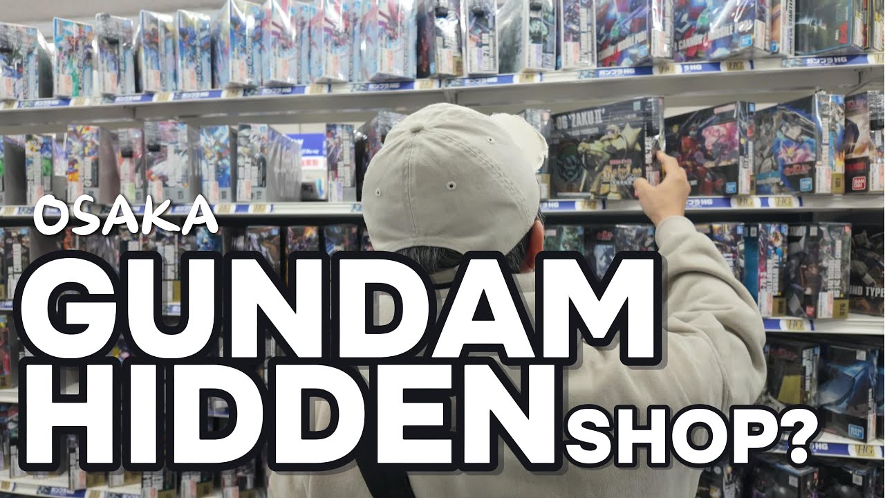 Uncover the Rarest Gundam Collectibles in Surugaya Osaka – Limited ...