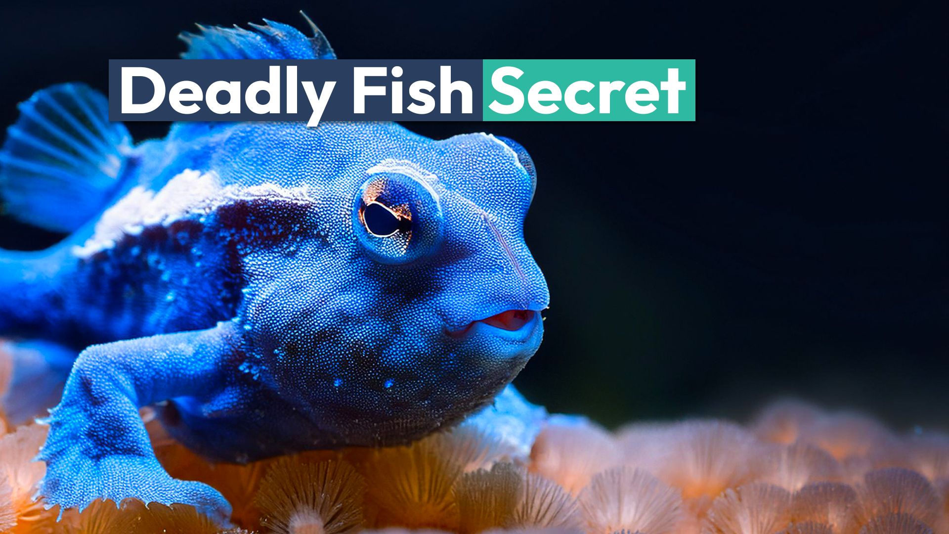 This Fish Looks Like The Cookie Monster & Can't Even Swim, But It Hides ...