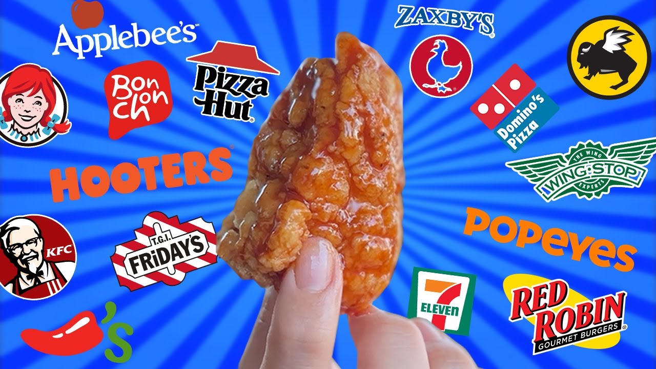 Ranking EVERY Boneless Wing Best To Worst!! Part 1