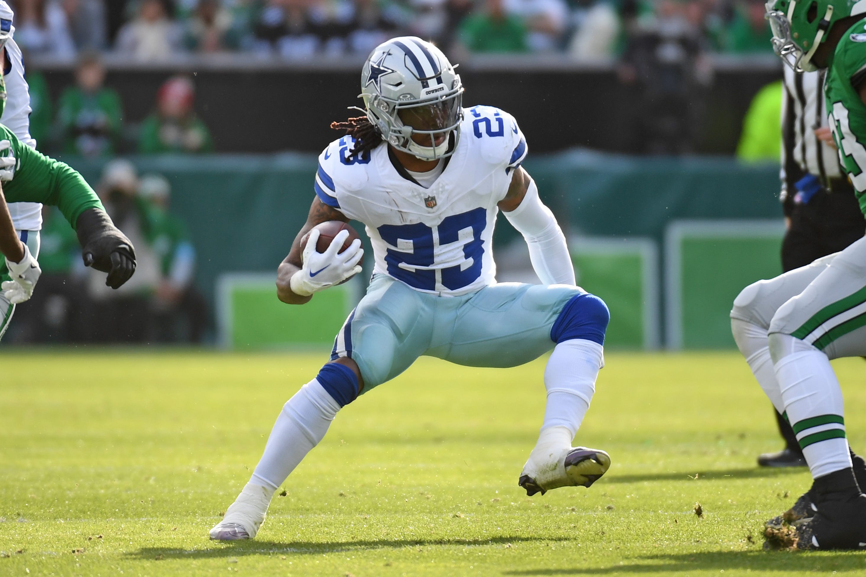 Cowboys' direction at RB hinges on if they believe in Rico Dowdle's ...
