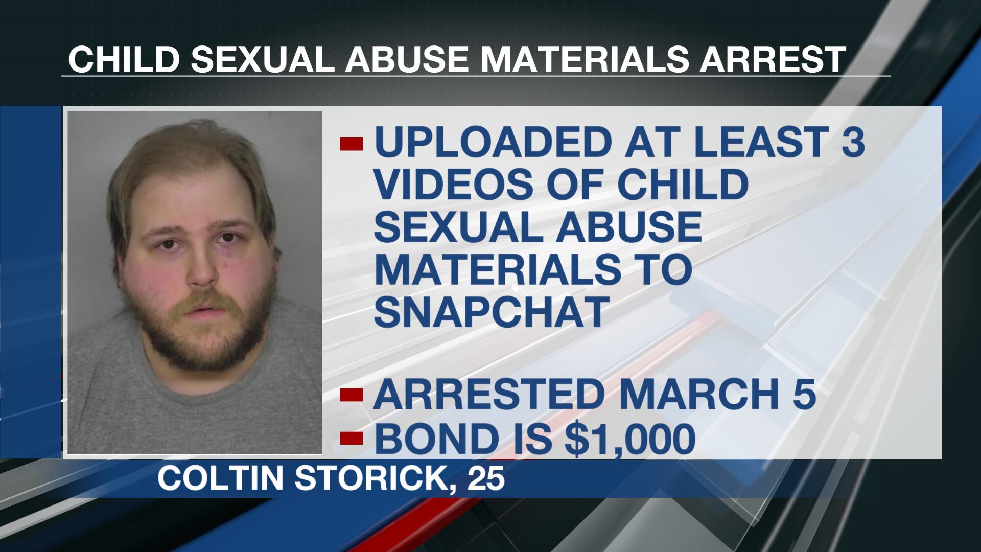 Mandan man arrested on child sexual abuse material charge