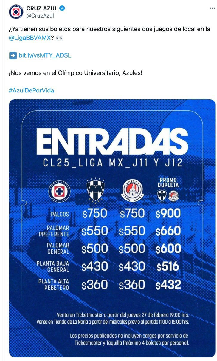 Rayados: Esto costarán los boletos para ver a Sergio Ramos en el duelo frente a Cruz Azul en C.U.