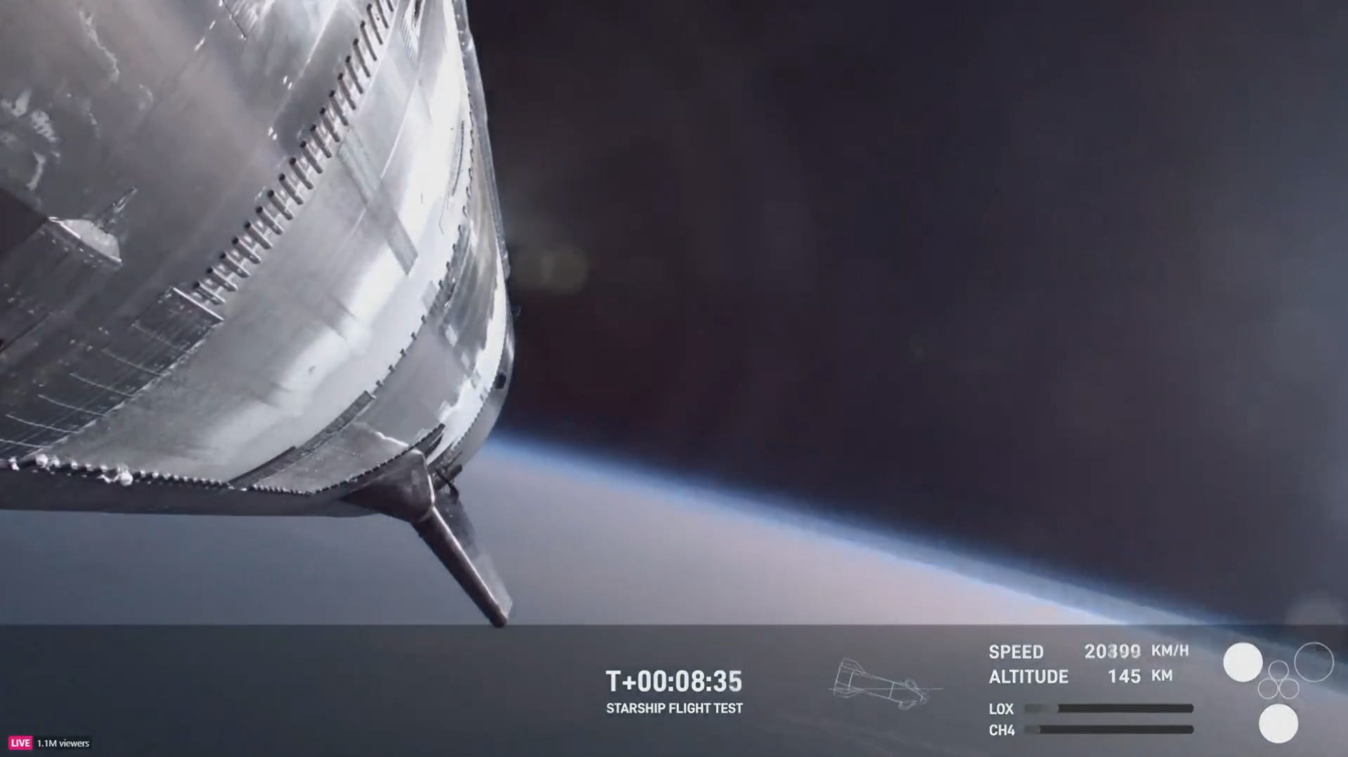 SpaceX loses contact with second Starship spacecraft nearly a month ...