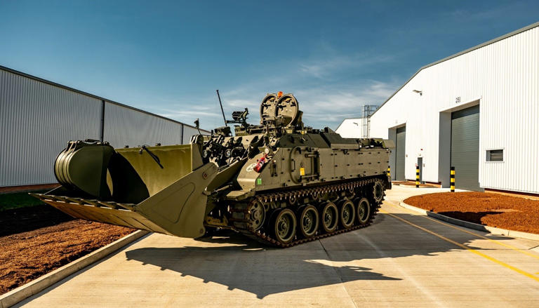 British Army house up to 900 vehicles at a new storage facility