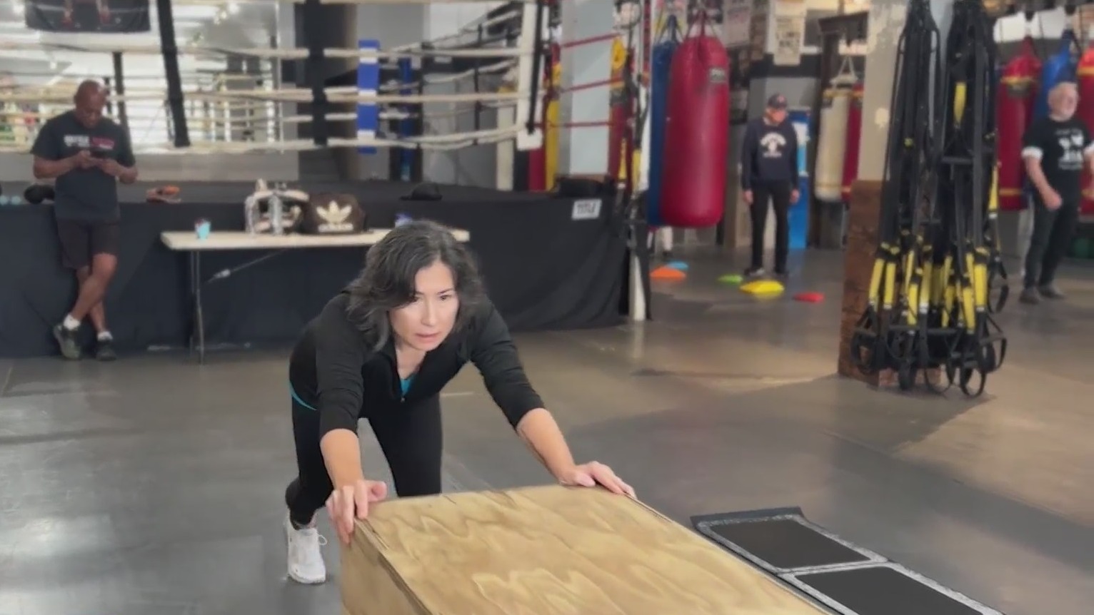 Boxing trainer fights back Parkinson’s diagnosis