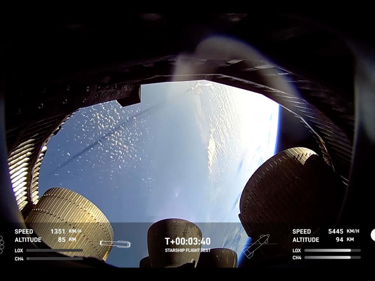 SpaceX's Starship lost control, spun wildly, and exploded just as it ...