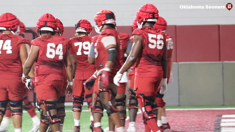 WATCH: Highlights From Oklahoma's First 2025 Spring Practice