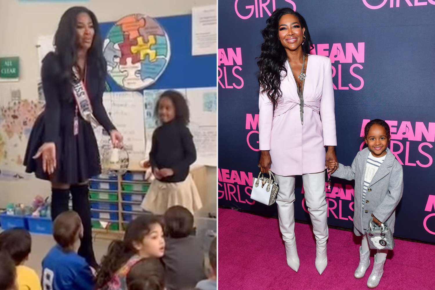 Kenya Moore Taught Her 6-Year-Old's Classmates About 'the Meaning of ...