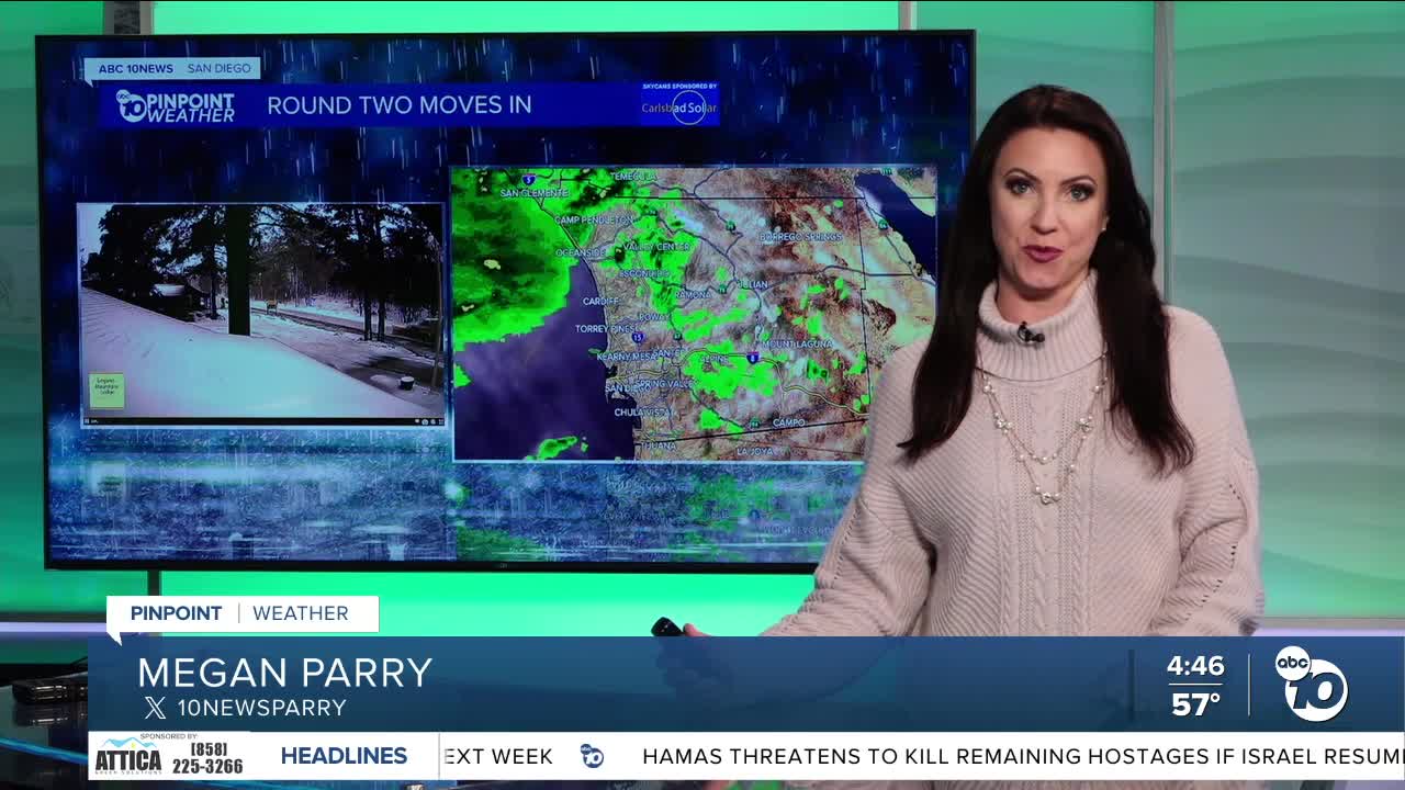ABC 10News Pinpoint Weather with Meteorologist Megan Parry