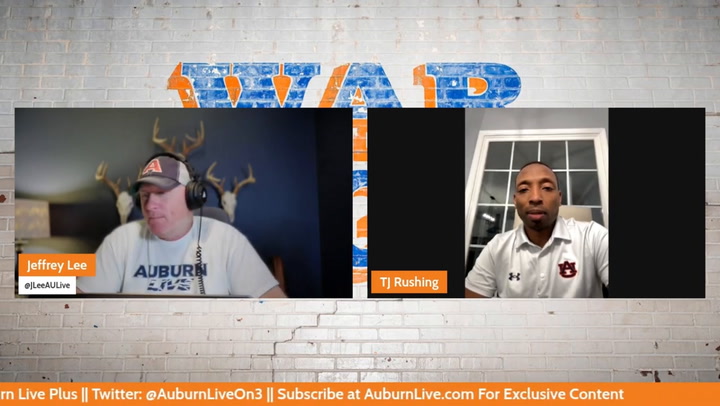 Exclusive T.J. Rushing (Auburn Safeties Coach) Interview Auburn Live Plus