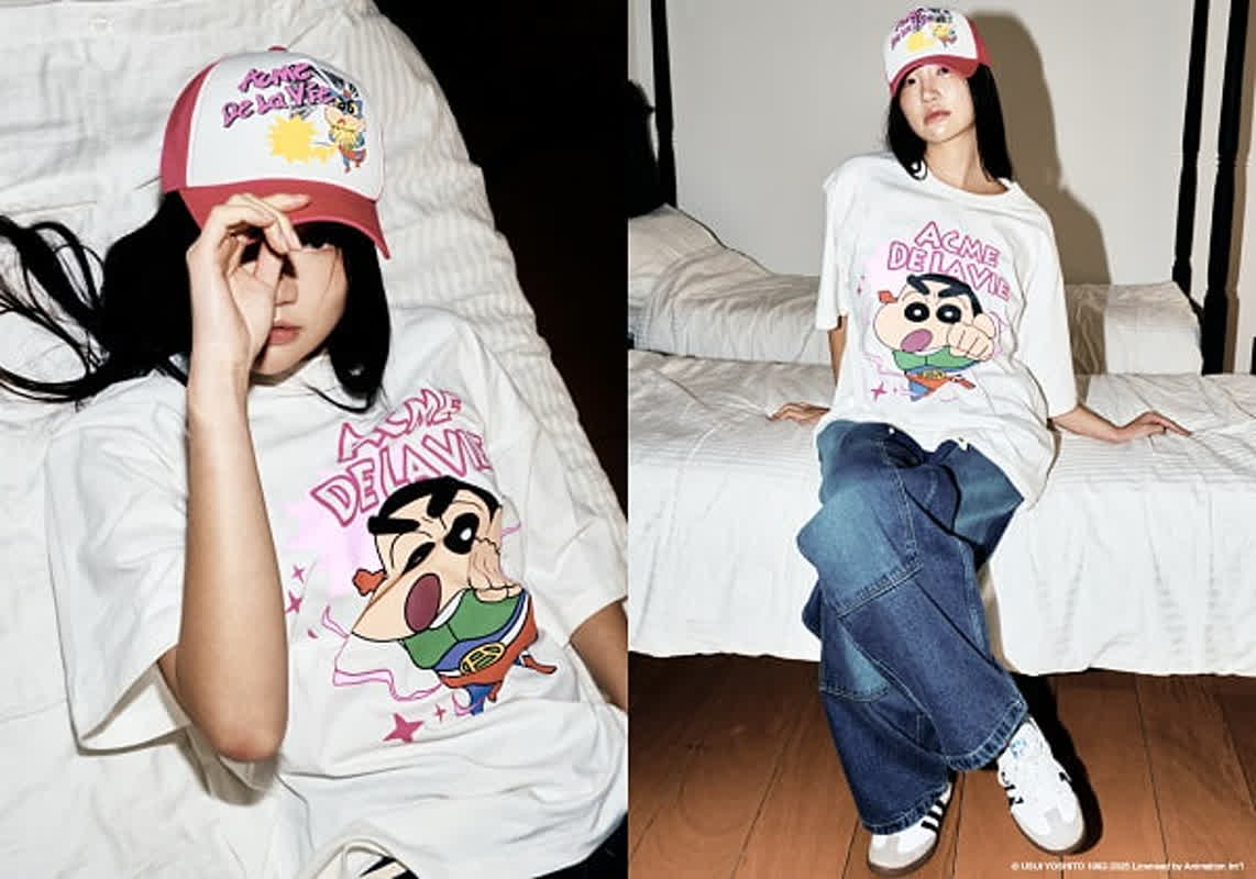 CRAYON SHINCHAN X ADLV, 특별 콜라보 컬렉션 출시