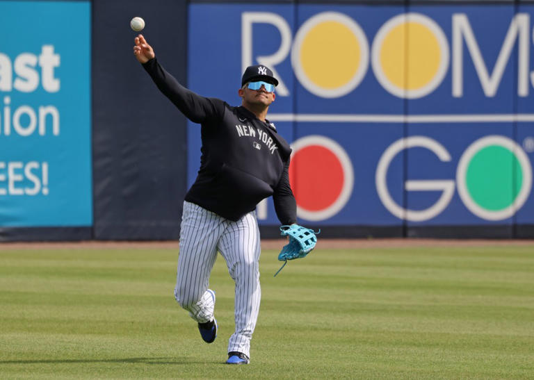 Yankees preach patience as Jasson Dominguez’s left field woes continue