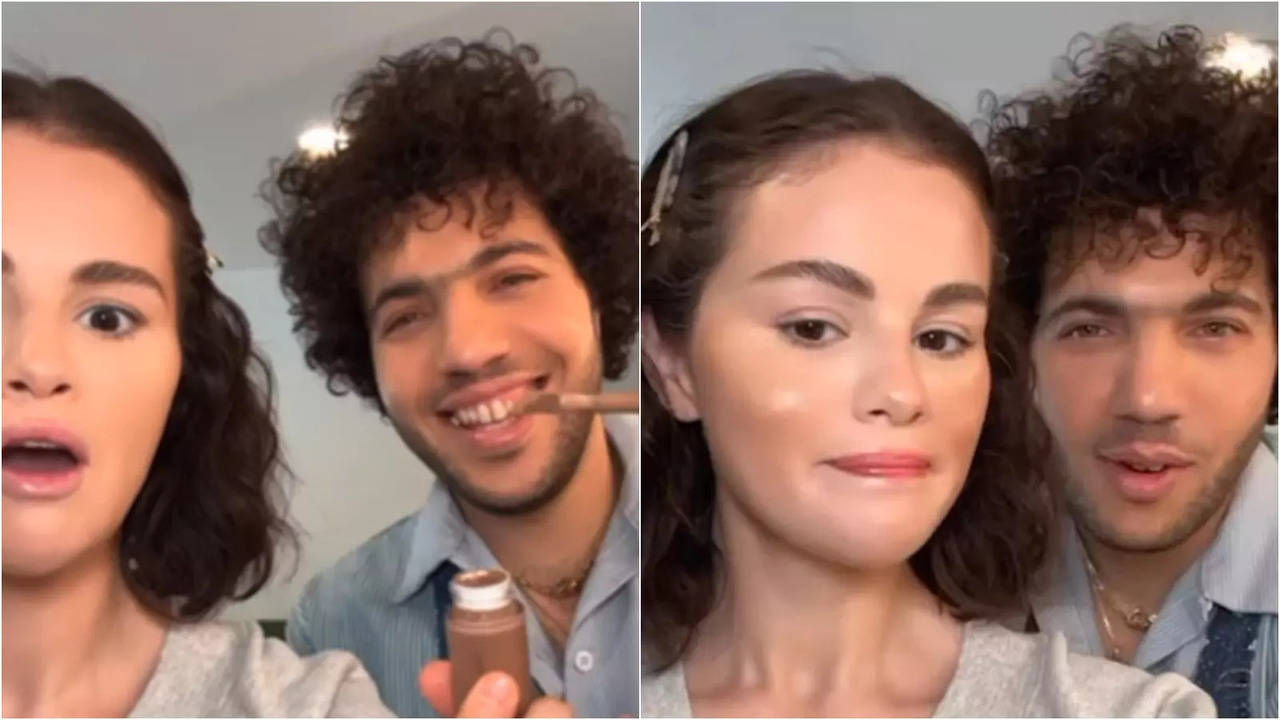 Selena Gomez's Fiance Benny Blanco Messes Her Foundation, Contour In ...