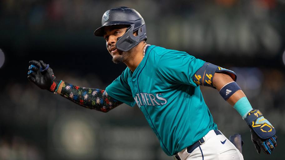 Julio Rodriguez Hits Two Home Runs For Seattle Mariners Against Kansas ...