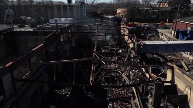 Magnesium facility destroyed by large fire in south Chicago suburb