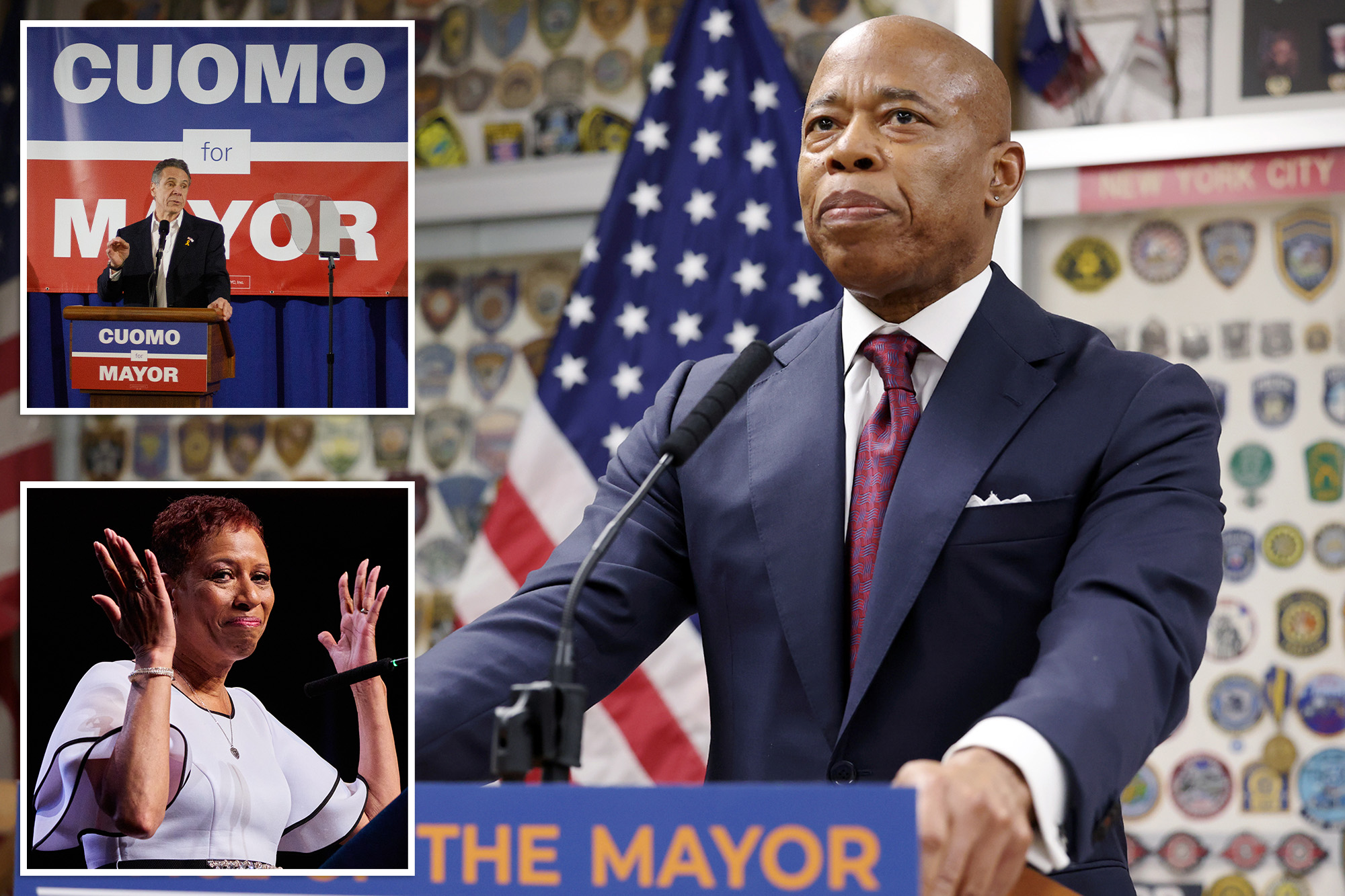 Eric Adams slams latecomer mayoral rivals Andrew Cuomo, Adrienne Adams ...
