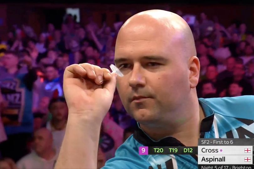 Rob Cross nails second nine-darter of the evening as fans hail ...