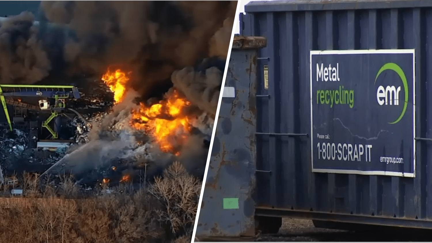 Recycling company EMR sued by NJ after major fires
