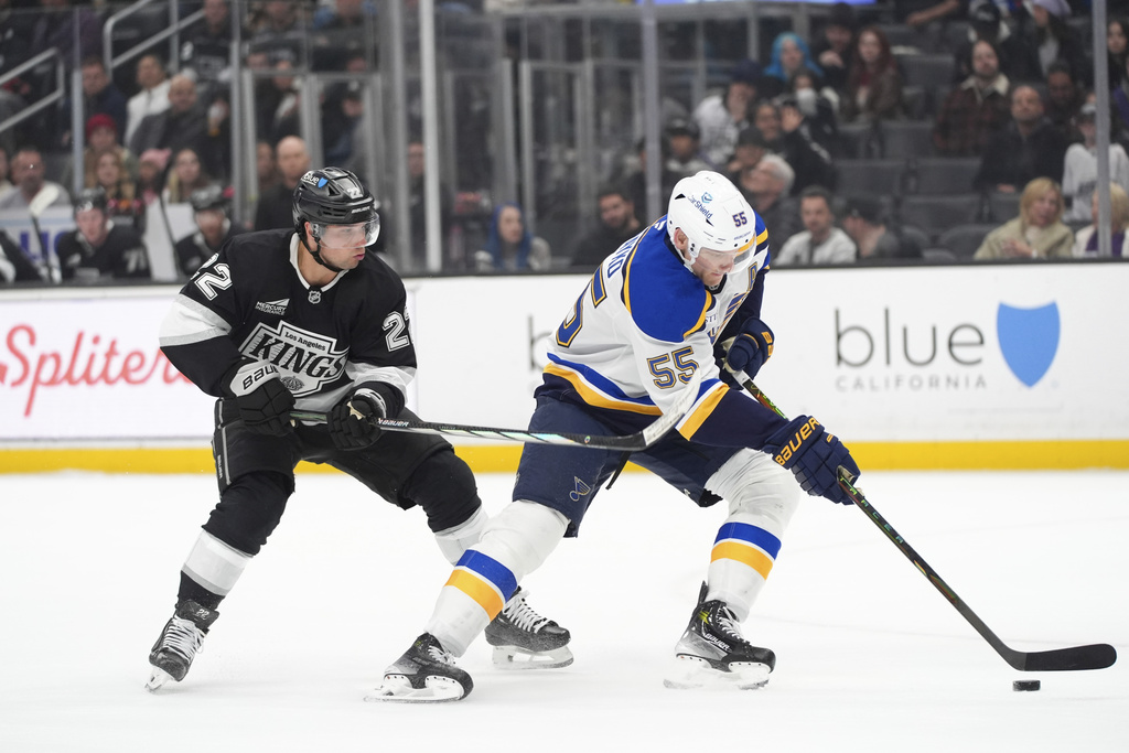 St. Louis Blues defenseman Colton Parayko is out for 6 weeks after ...