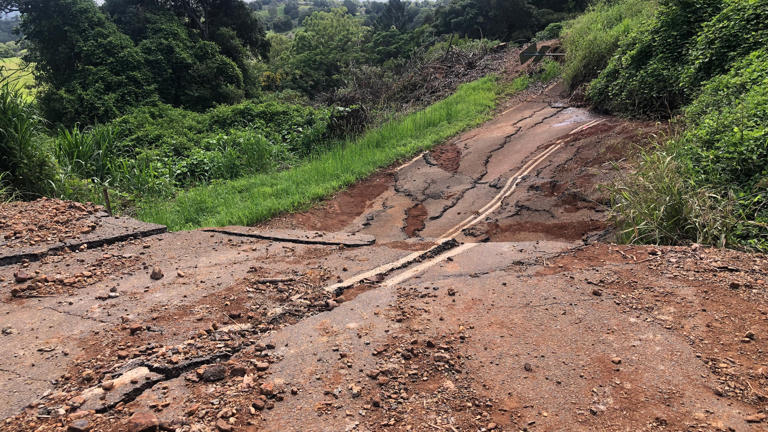 Cyclone Alfred arrives as $30m Black Mountain Road fix nears completion