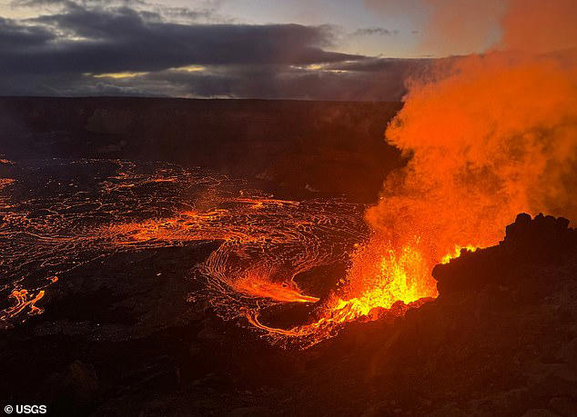 Major US volcano erupts creating tornado of piping hot LAVA