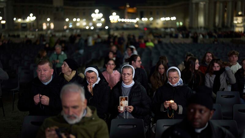 Listen: Pope Francis shares surprise message from his hospital room