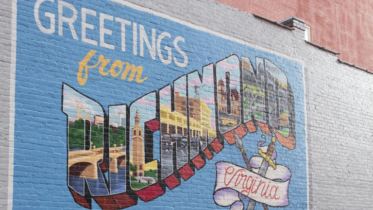 "Greetings from Richmond" mural vanishes without warning