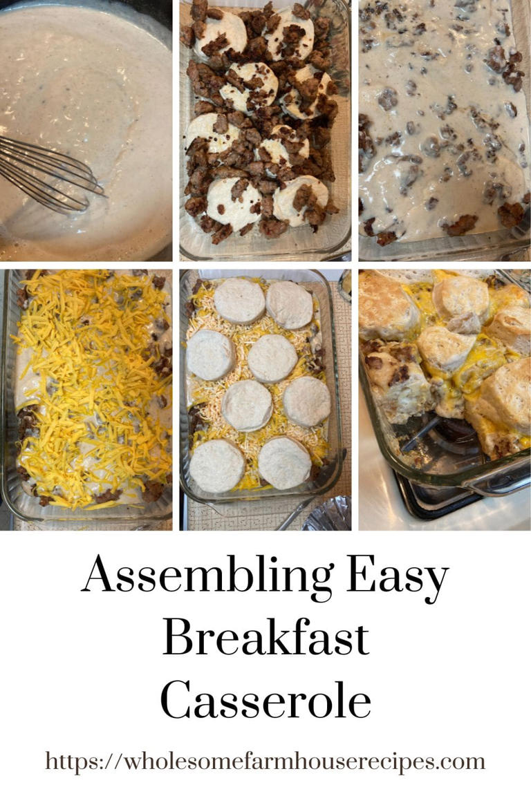 Biscuits and Gravy Casserole Recipe for Breakfast Lovers